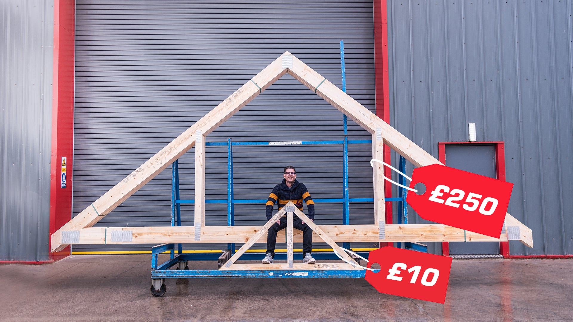 Tailor Made Designs: Monopitch Roof Truss