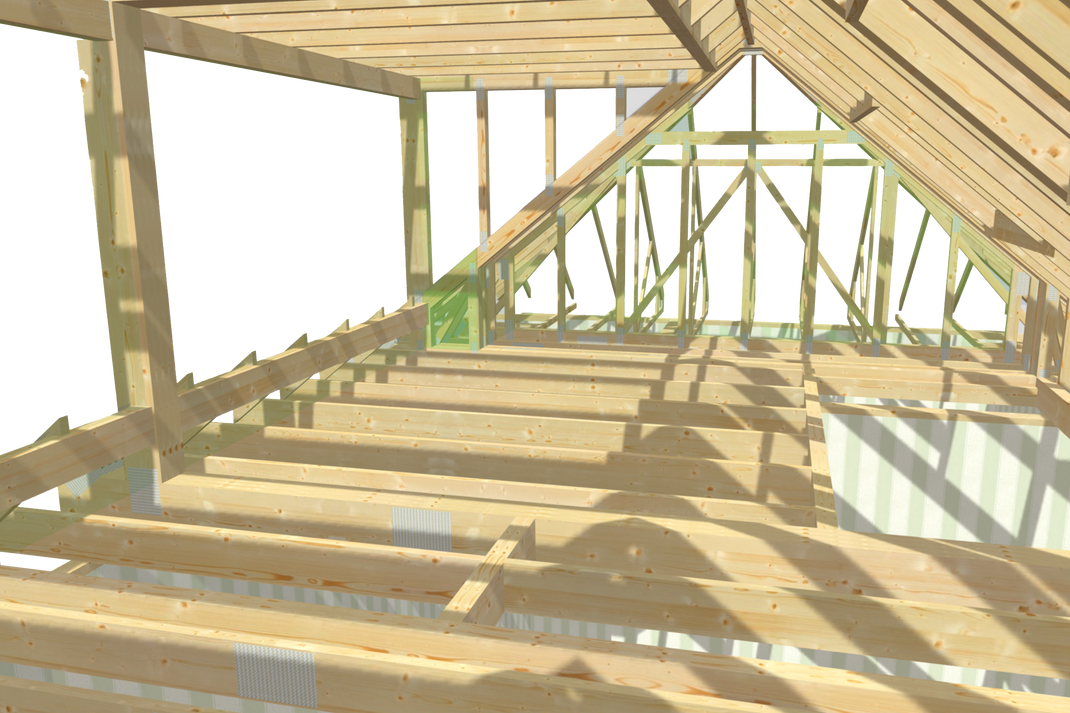 Tailor Made Designs: Attic Trusses