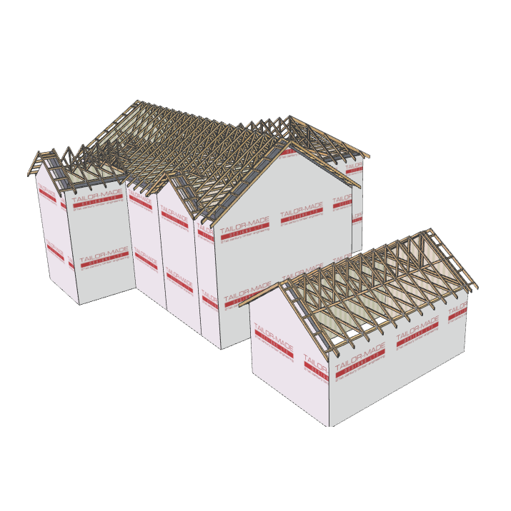 Tailor Made Designs: Monopitch Roof Trusses