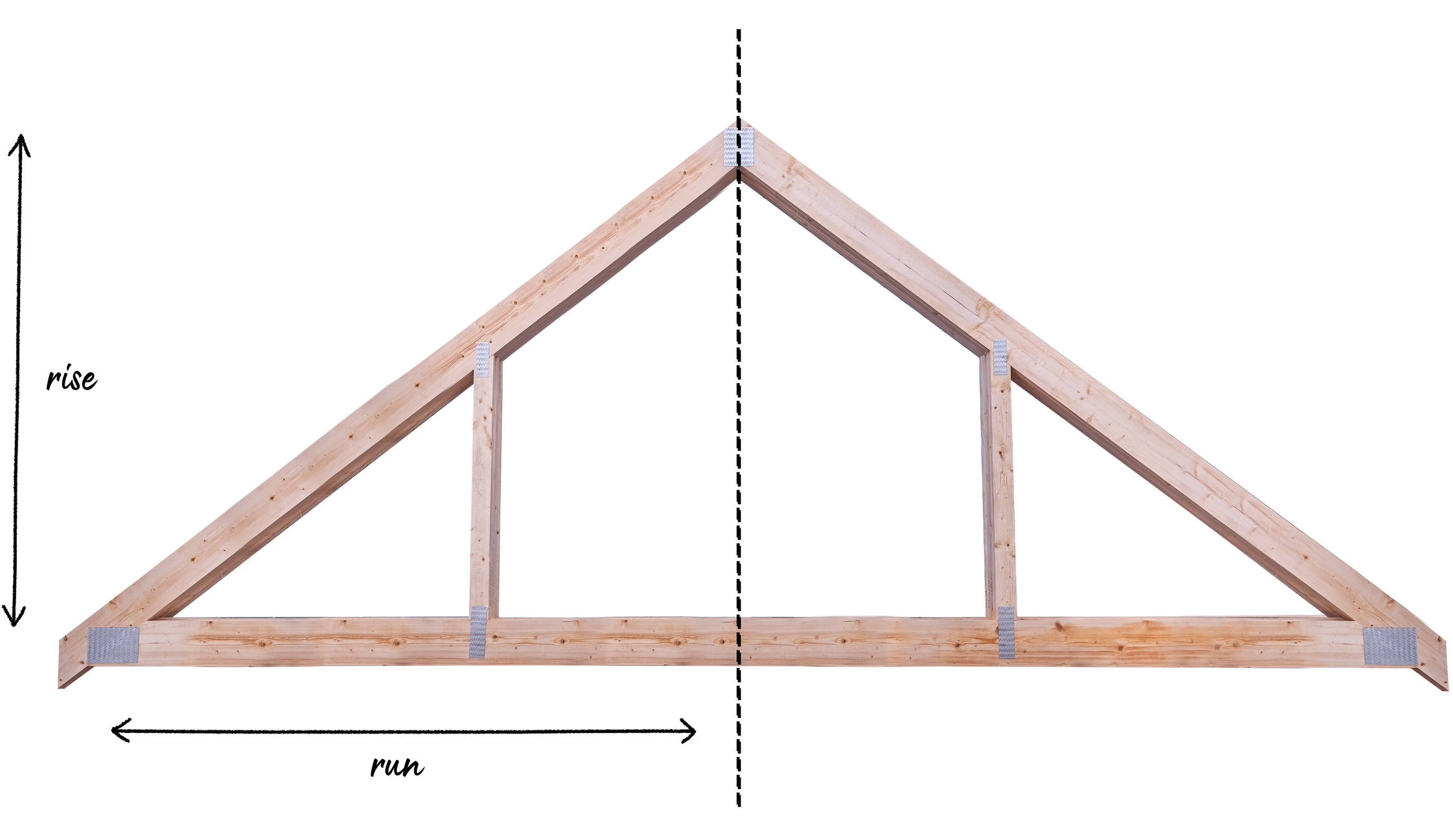 Roof Truss Calculator: Pitch Calculator – Tailor Made Designs